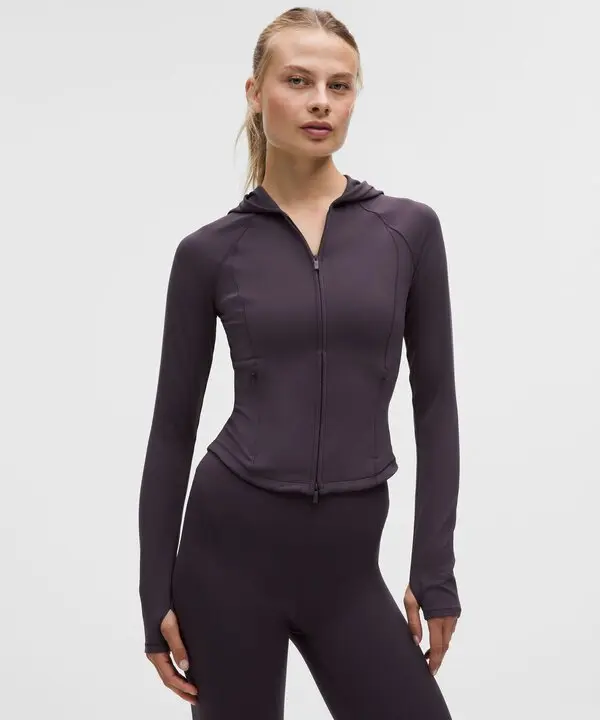 Lululemon Wunder Train Full-zip Jacket - Atmospheric Purple
