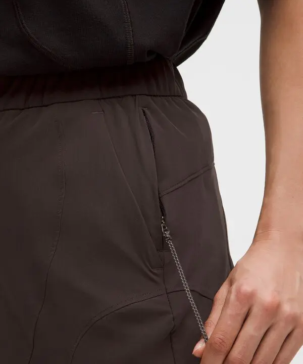 Lululemon Nylon Mid-rise Track Pant - Sequoia