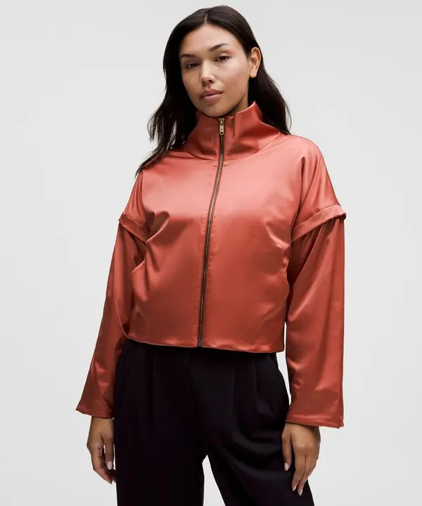 Lululemon Lunar New Year Satin Balloon-sleeve Jacket