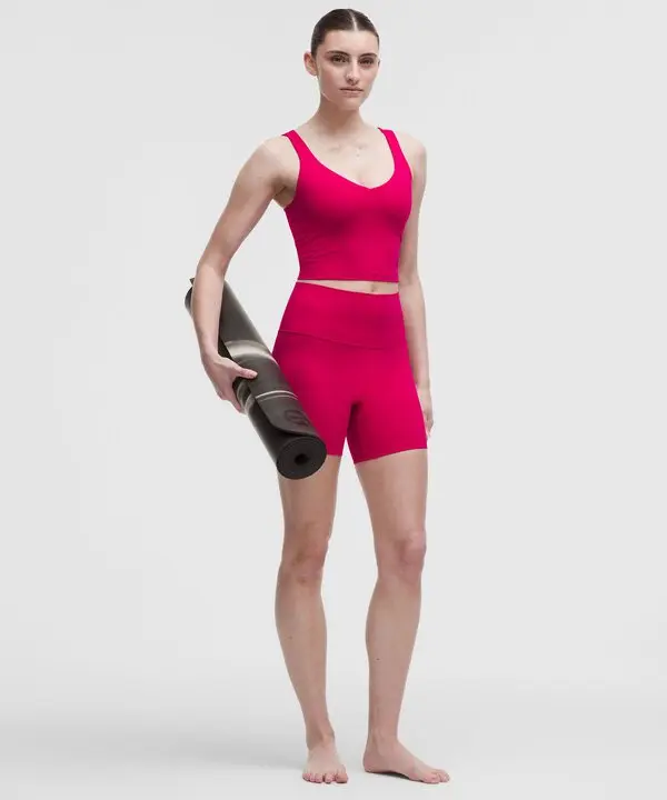 Lululemon Align High-rise 6" Short - Mulberry Spark