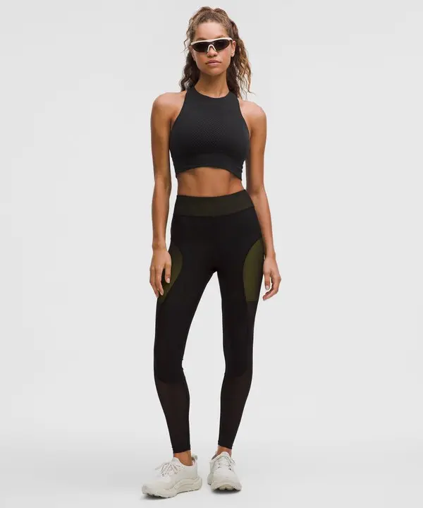 Lululemon Revealknit Cropped Tank Top - Black