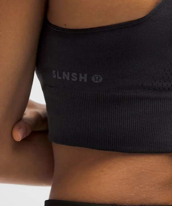 Lululemon Revealknit Cropped Tank Top - Black