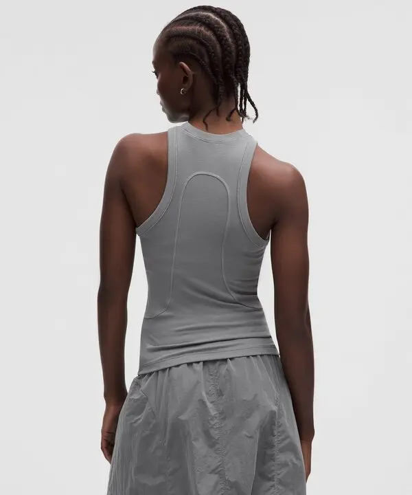 Lululemon Ribbed Tank Top - Asphalt Grey