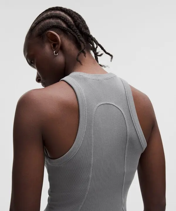 Lululemon Ribbed Tank Top - Asphalt Grey
