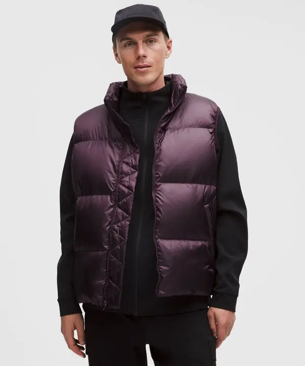 Lululemon Always Down Puffer Vest - Black Plum
