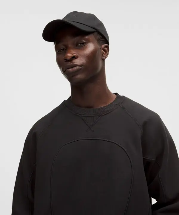 Lululemon Cotton Fleece Oversized Crew - Black
