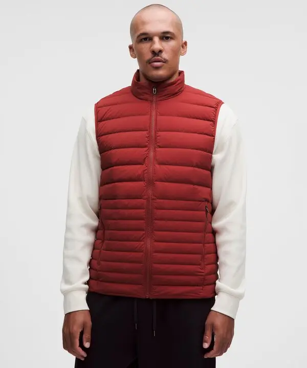 Lululemon Navigation Down Vest - Rocket Red