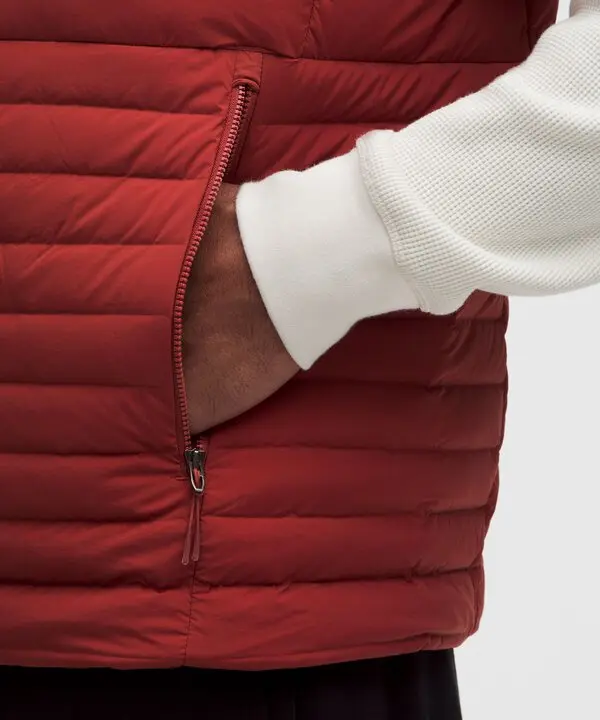 Lululemon Navigation Down Vest - Rocket Red