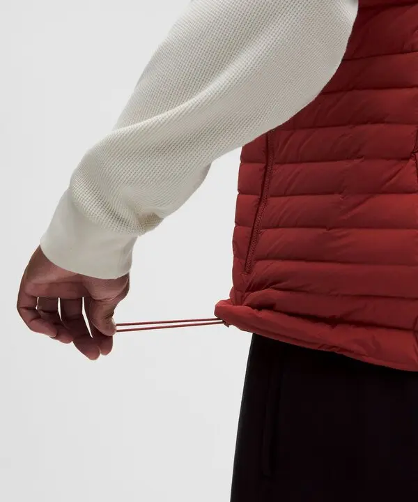 Lululemon Navigation Down Vest - Rocket Red