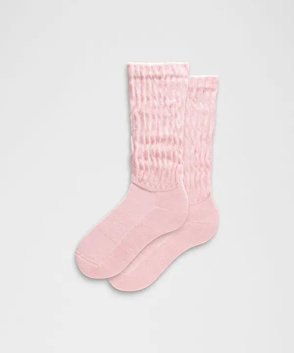 Lululemon Slouch Socks - Pink Pearl