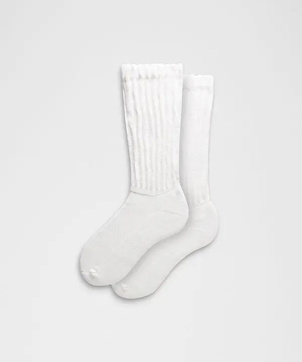 Lululemon Slouch Socks - White
