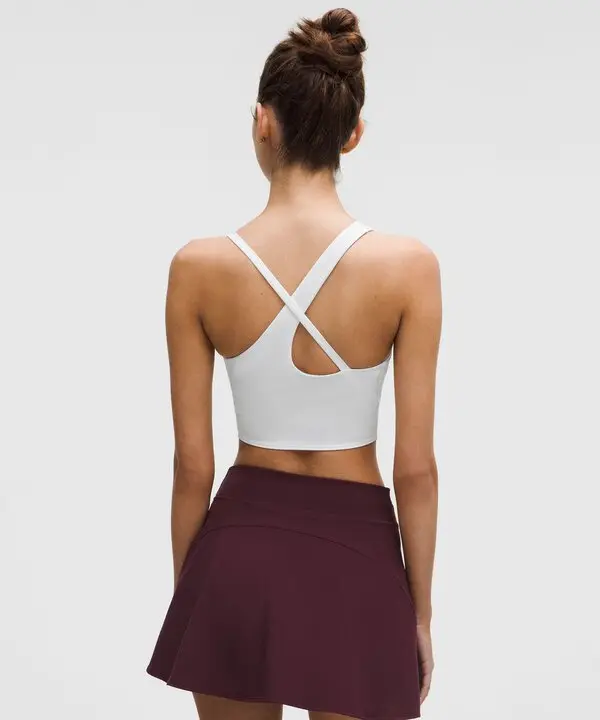 Lululemon Asymmetrical Strap Cropped Tank Top
