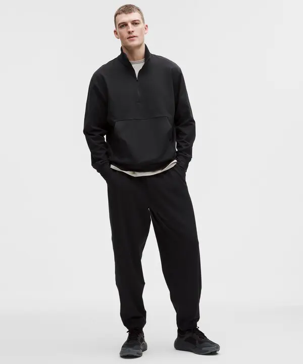 Lululemon Heavyweight Soft Jersey Half Zip - Black