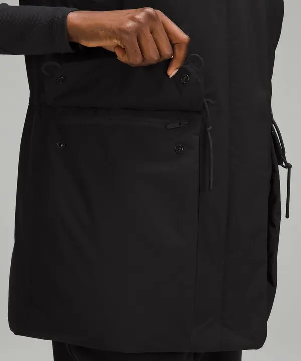 Lululemon Stretchseal Waterproof Down-filled Vest - Black