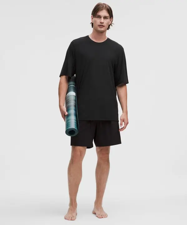 Lululemon Brushed Yoga Crewneck T-shirt - Black