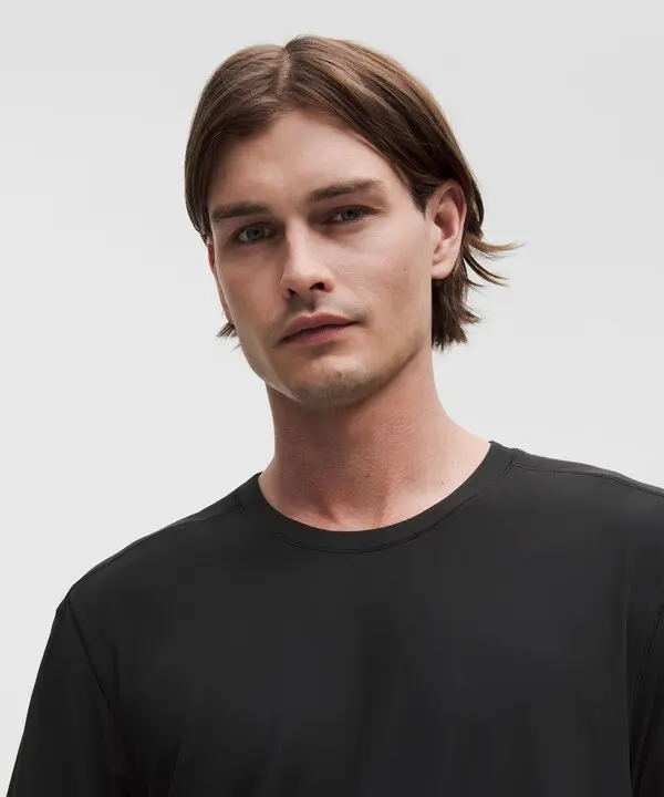 Lululemon Brushed Yoga Crewneck T-shirt - Black