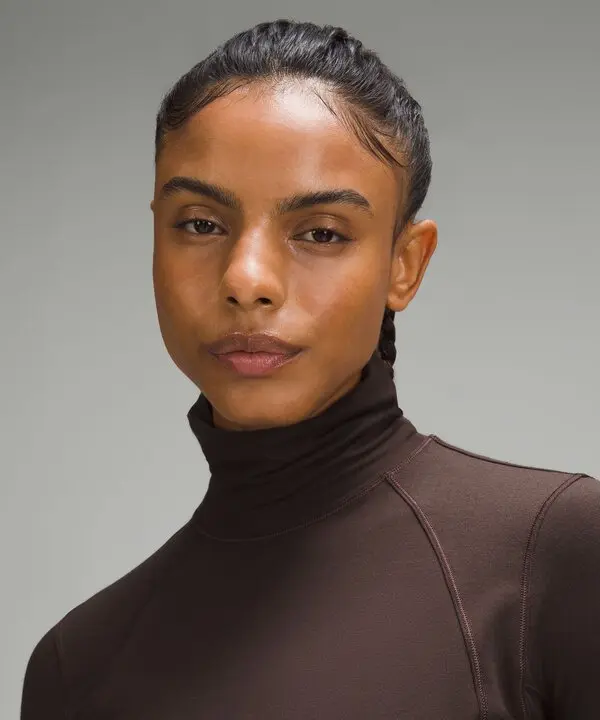 Lululemon Long-sleeve Turtleneck Base Layer - Espresso