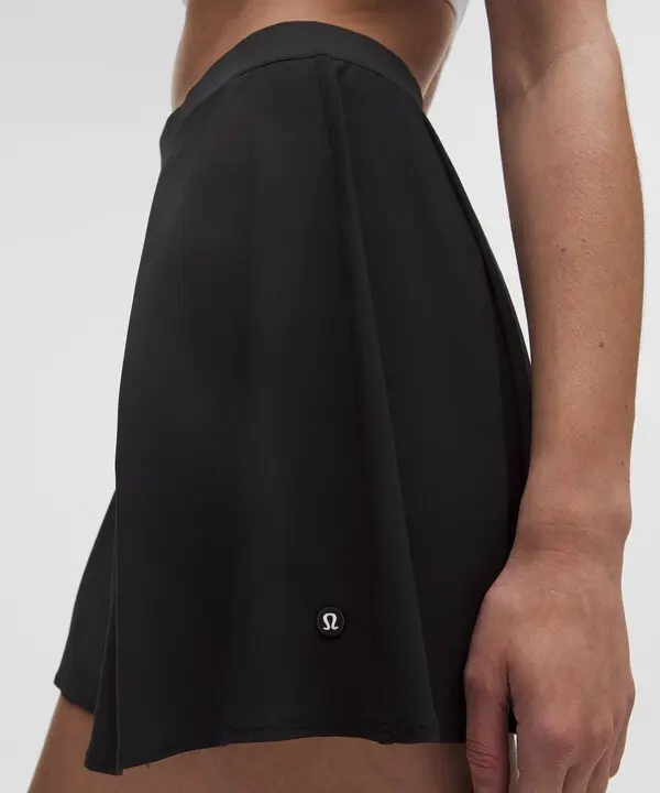 Lululemon High-rise Pleated Tennis Skirt - Black