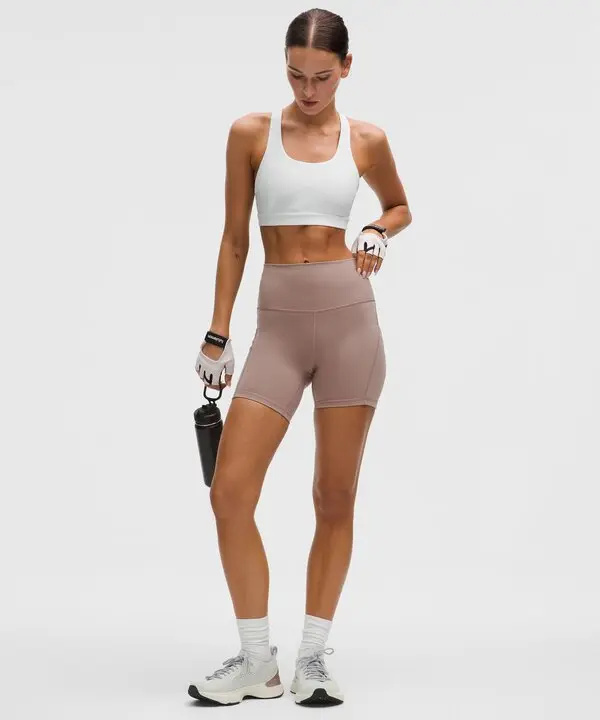 Lululemon Wunder Train Mesh-back Bra - White