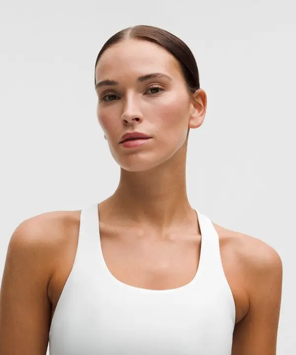 Lululemon Wunder Train Mesh-back Bra - White