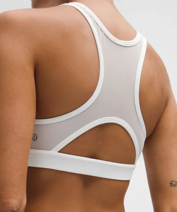 Lululemon Wunder Train Mesh-back Bra - White