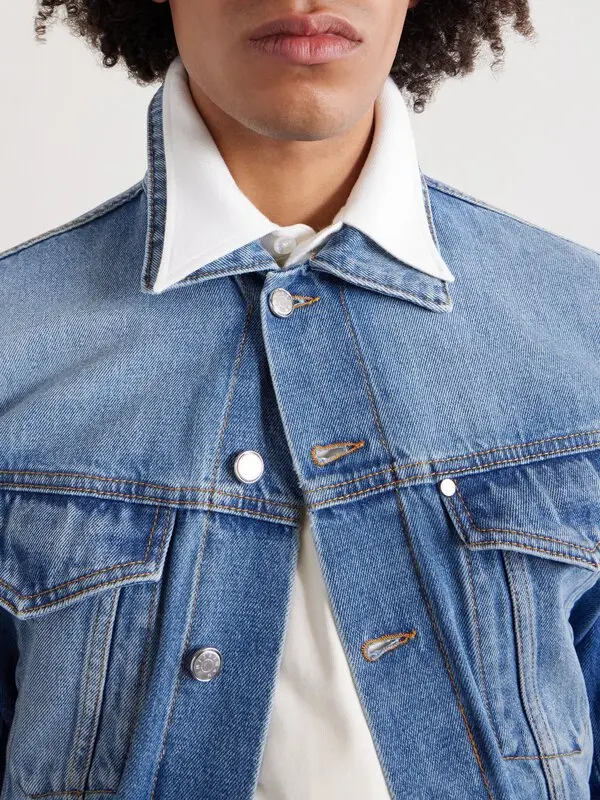 UMIT BENAN Kevin Faded Denim Jacket