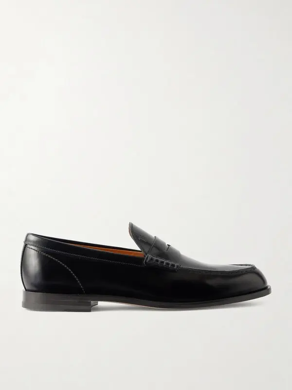TOD'S Leather Penny Loafers