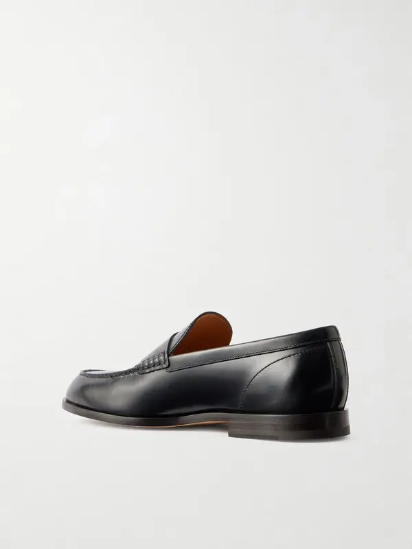 TOD'S Leather Penny Loafers