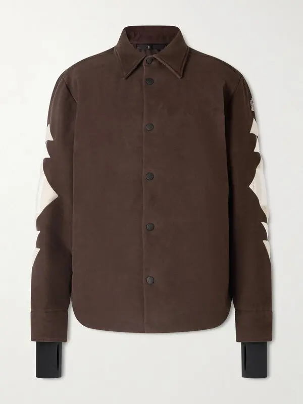 Moncler Valley Patchwork Shirt Jacket