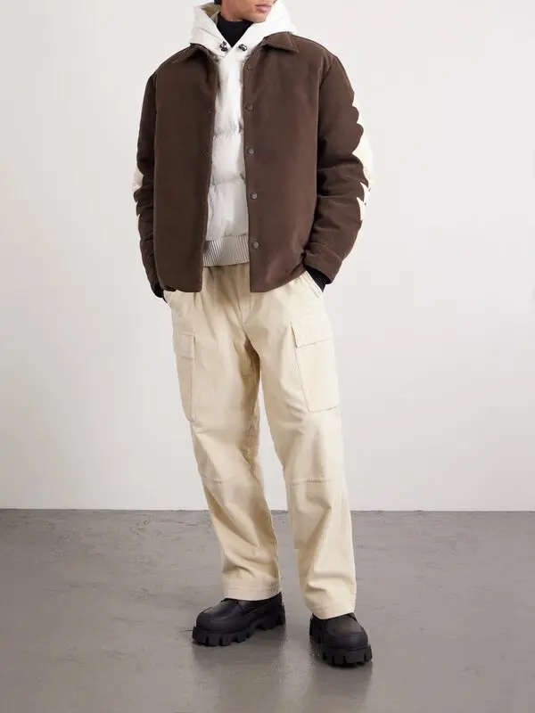 Moncler Valley Patchwork Shirt Jacket