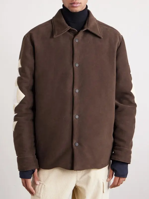 Moncler Valley Patchwork Shirt Jacket