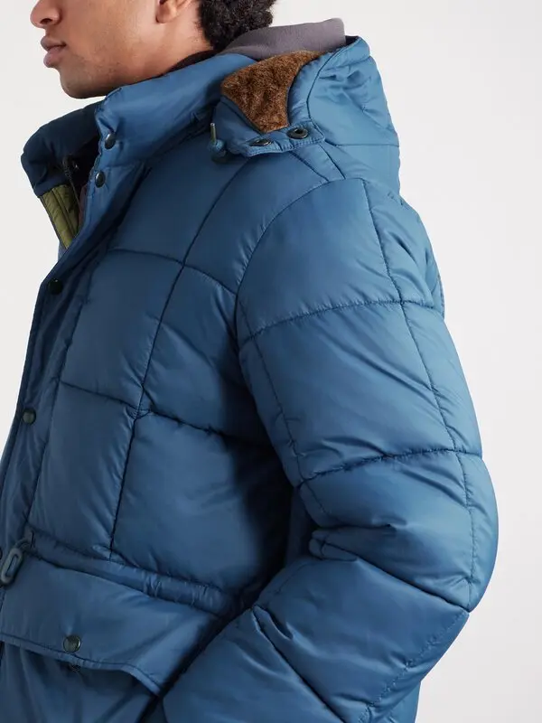 Ralph Lauren Quilted Recycled-ripstop Hooded Jacket