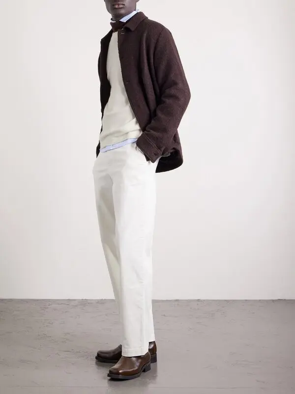 Nn07 Sammy 60026 Wool Sweater - Neutrals