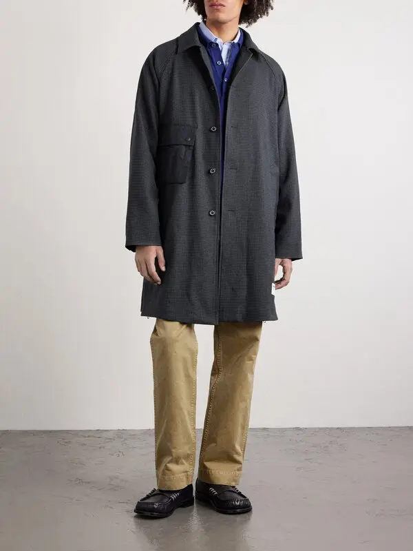 NEIGHBORHOOD Houndstooth Woven Car Coat