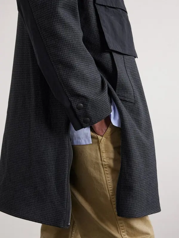 NEIGHBORHOOD Houndstooth Woven Car Coat