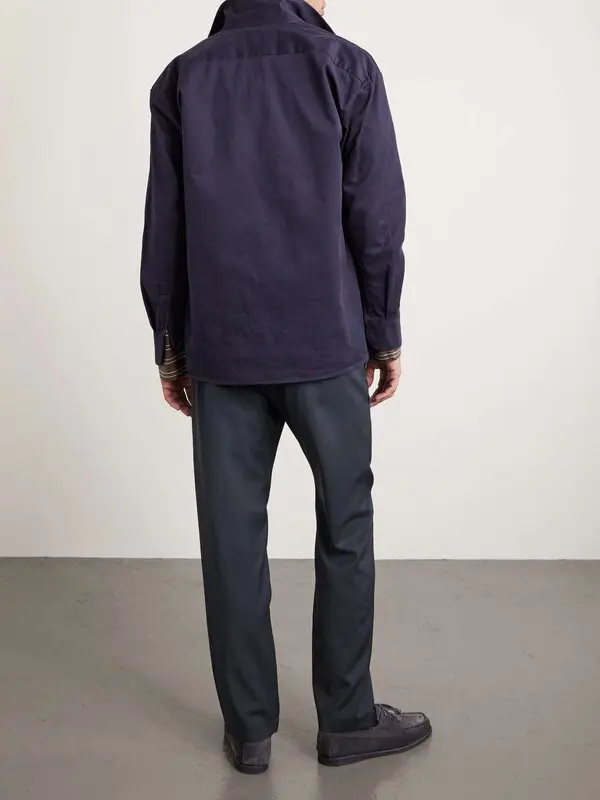 Barena Venezia Straight-leg Virgin Wool Trousers