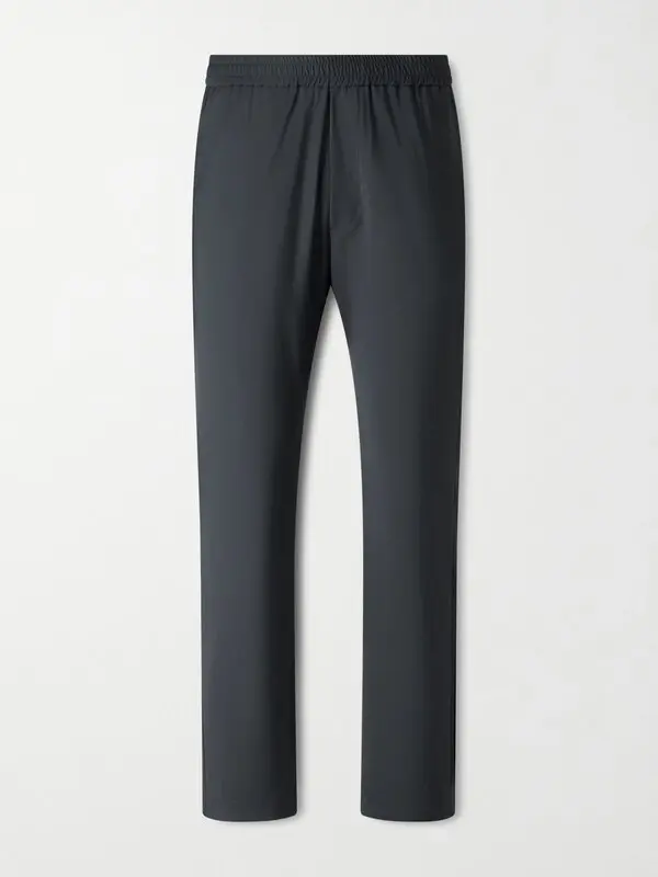 Barena Venezia Straight-leg Virgin Wool Trousers - Gray