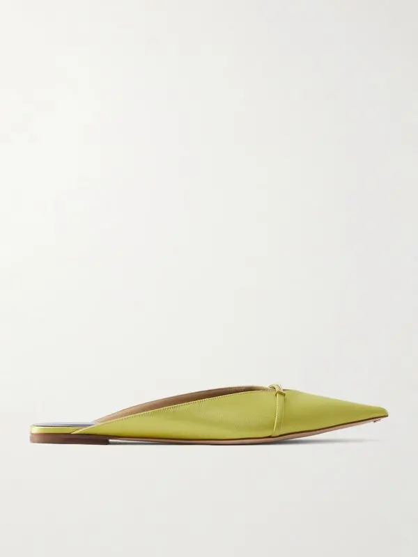 TOM FORD Embellished Satin Mules
