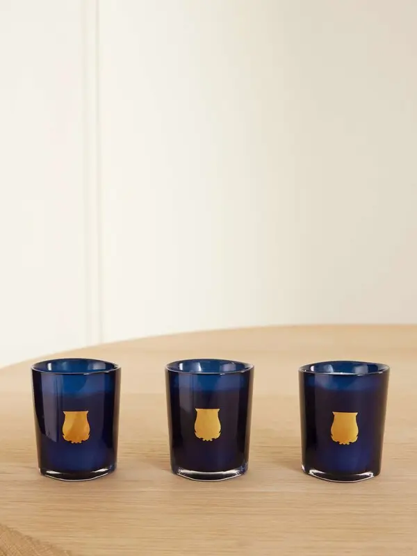 TRUDON Set-of-three Petites Bougies Belles Matières Scented Candles Box - Colorless