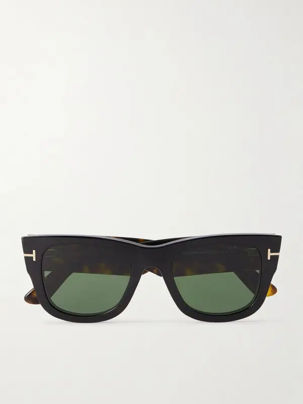 TOM FORD D-frame Convertible Sunglasses - Tortoiseshell