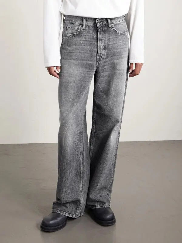 Acne Studios 1981 U Gothik Wide-leg Jeans