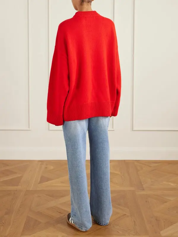 THE ELDER STATESMAN Pali Cashmere Sweater