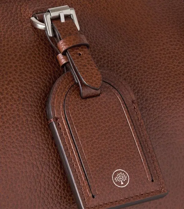 Mulberry Medium Leather Heritage Clipper Holdall