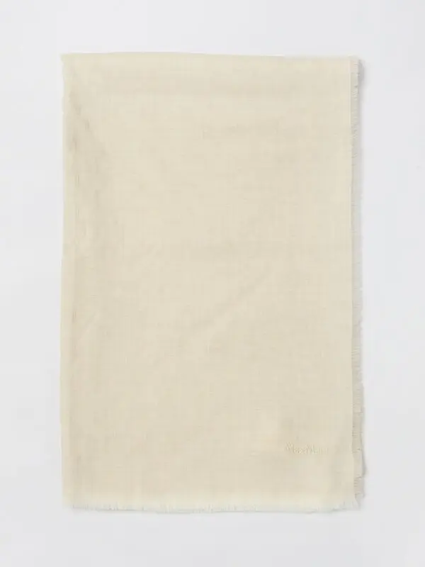 Max Mara Scarf - White