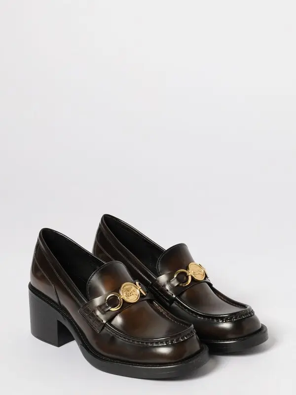 Chloé Heeled Loafers With Horsebit Detail
