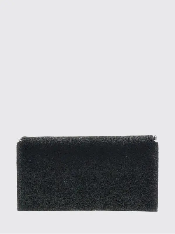 Stella McCartney Falabella Eco Alter Mat Wallet On Chain - Black