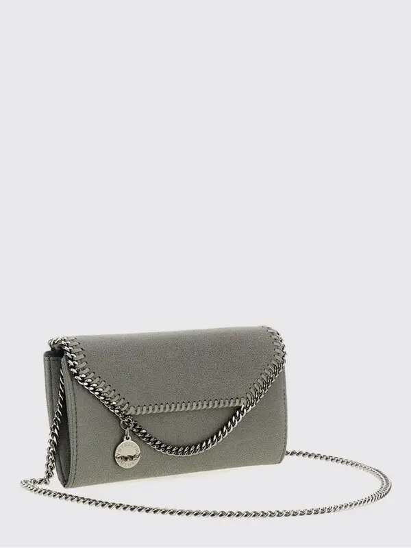 Stella McCartney Falabella Eco Alter Mat Wallet On Chain - Grey