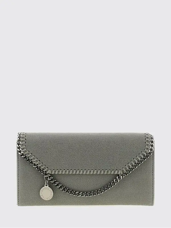 Stella McCartney Falabella Eco Alter Mat Wallet On Chain - Grey