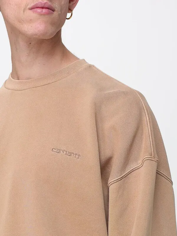 Carhartt Work In Progress Embroidered Logo Crewneck Sweatshirt