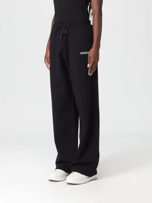 Burberry Wide Leg Drawstring Sweatpants